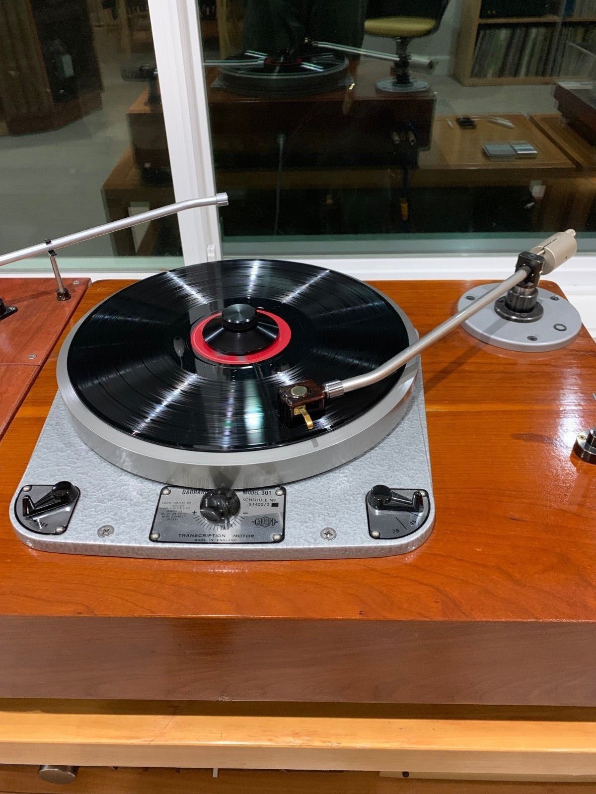 Shindo Garrard Hammertone 301 Turntable | Electronics For Sale | Hudson ...