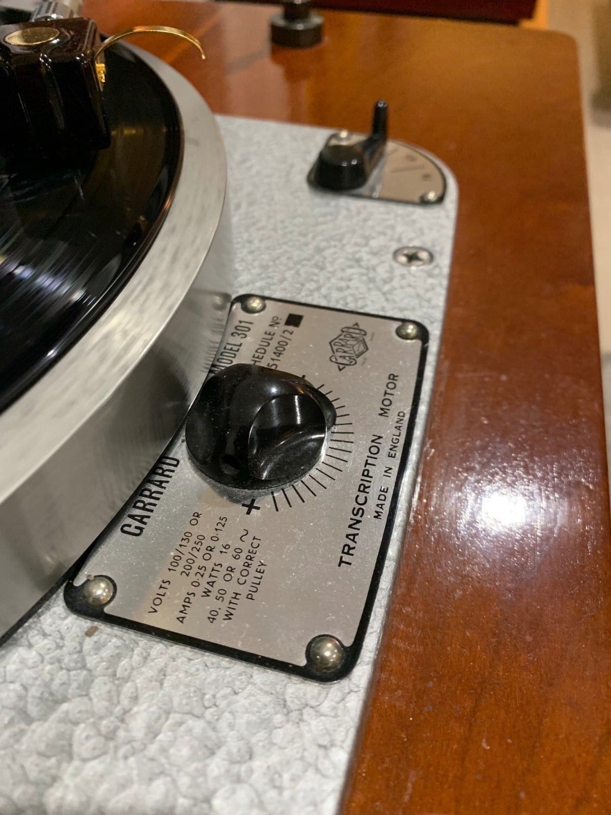 Shindo Garrard Hammertone 301 Turntable | Electronics For Sale | Hudson ...