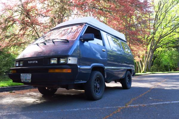 1987 Toyota camper van 4x4 - $7500 | Cars & Trucks For Sale | Humboldt ...