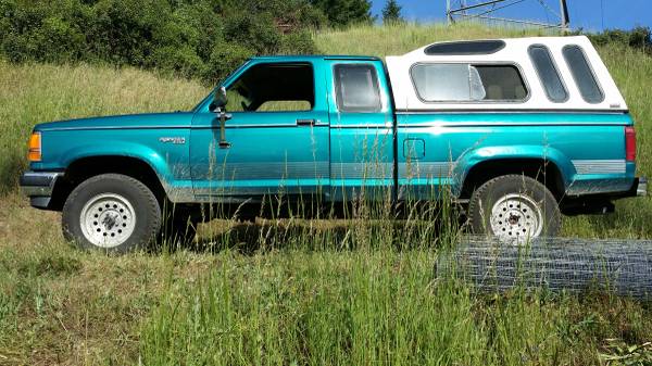 1992 Ford Ranger 4x4 Manual ext.Cab Rare!! - $4,500 (Eureka) | Cars ...