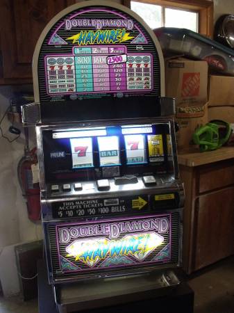 Double Diamond Haywire Slot Machine $650 | Electronics For Sale ...