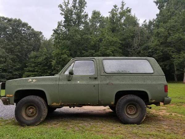 1985 Military Chevy M1009 k5 Blazer CUCV - $5000 (huntington/gaffney ...