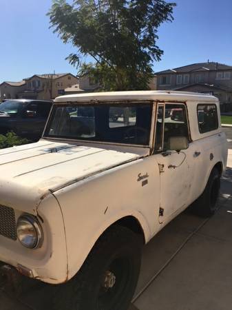 1965 International Scout 80 4x4 - $4500 (Brawley) | Cars & Trucks For ...