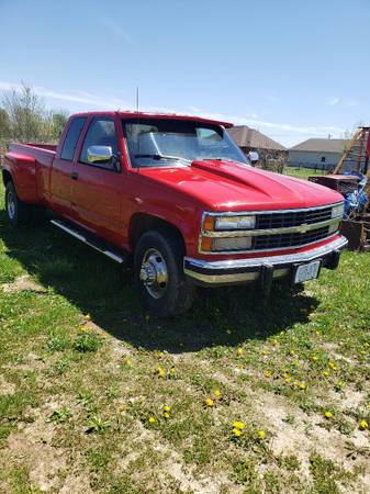 92 CHEVY 3500 DUALLY - $7000 (FORTVILLE) | Cars & Trucks For Sale ...