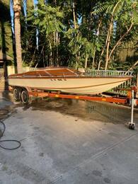 18 foot Tahiti jet boat haul, no motor no upholstery no trailer $500 ...