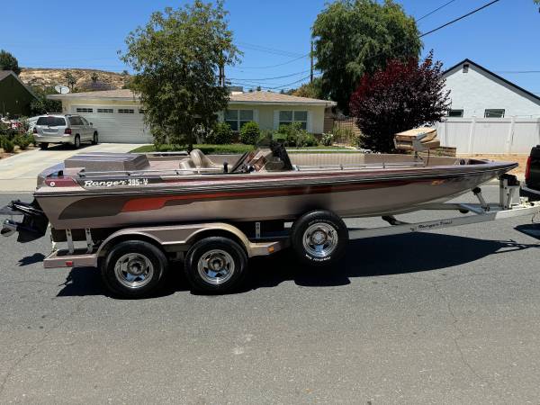 1984 ranger 395v bass boat 18ft $5,500 | Boats For Sale | Inland Empire ...