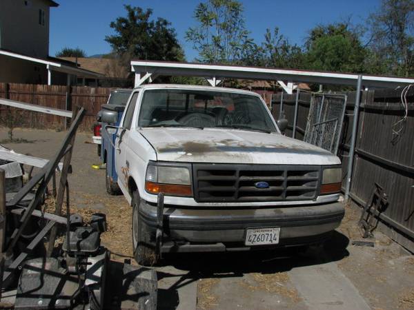 1993 ford f-250 utility box truck $4,000 | Auto Parts Sale | Inland ...