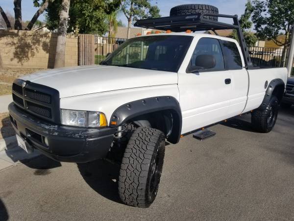 1997 Dodge Ram 2500 4X4 4WD Extended Cab Long Bed Cummins Turbo Diesel ...