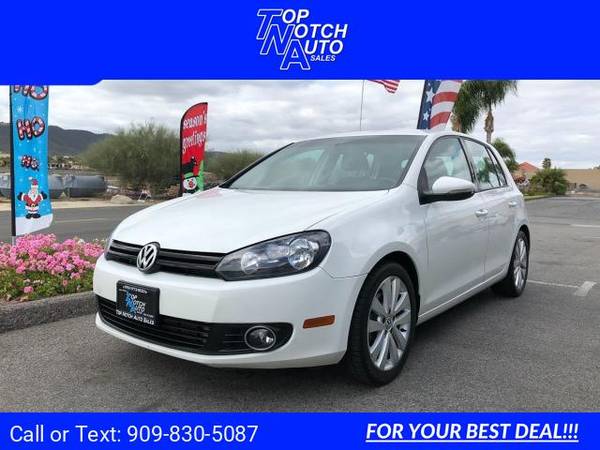 2014 VW Volkswagen Golf TDI hatchback Candy White $12,997 | Cars ...