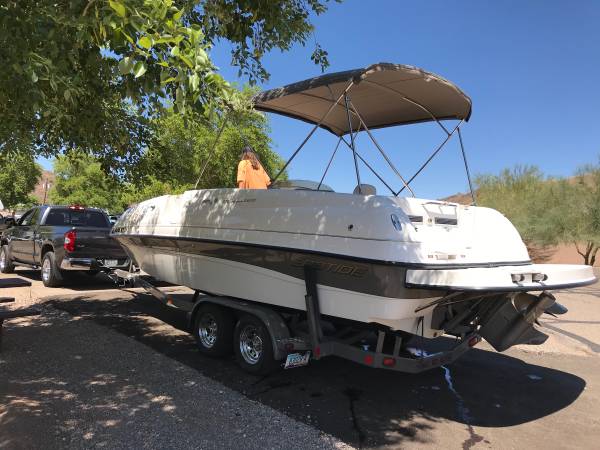24’ Ebbtide deck boat $22,500 | Boats For Sale | Inland Empire, CA ...