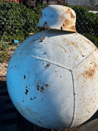 250 gallon ball propane tank $750 | Boats For Sale | Inland Empire, CA ...
