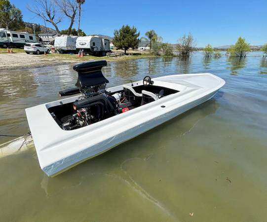 Cp performance gullwing jet boat tx-19 bbc big block chevy bostic 468 ...