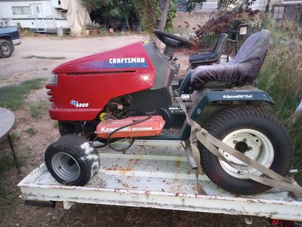 Craftsman GT5000 tractor $500 | Garden Items For Sale | Inland Empire ...