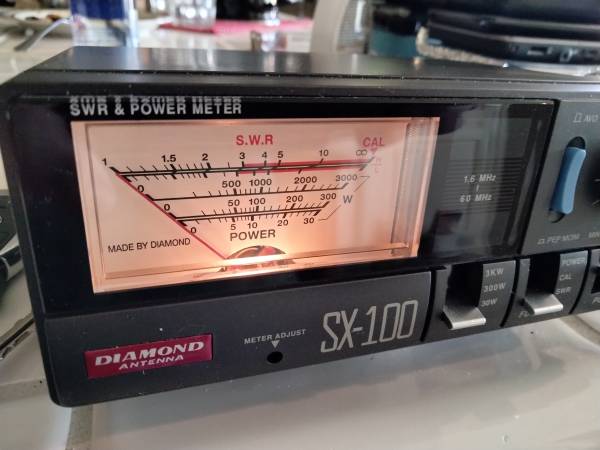 Diamond 3000 Watt Meter for HF HAM Radio CB Radio Etc... $123 ...