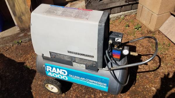 Ingersoll Rand 4000 Air compressor $100 | Tools For Sale | Inland ...