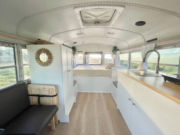 School Bus Camper Conversion (Skoolie) $49,995 | RV, RVs for Sale ...