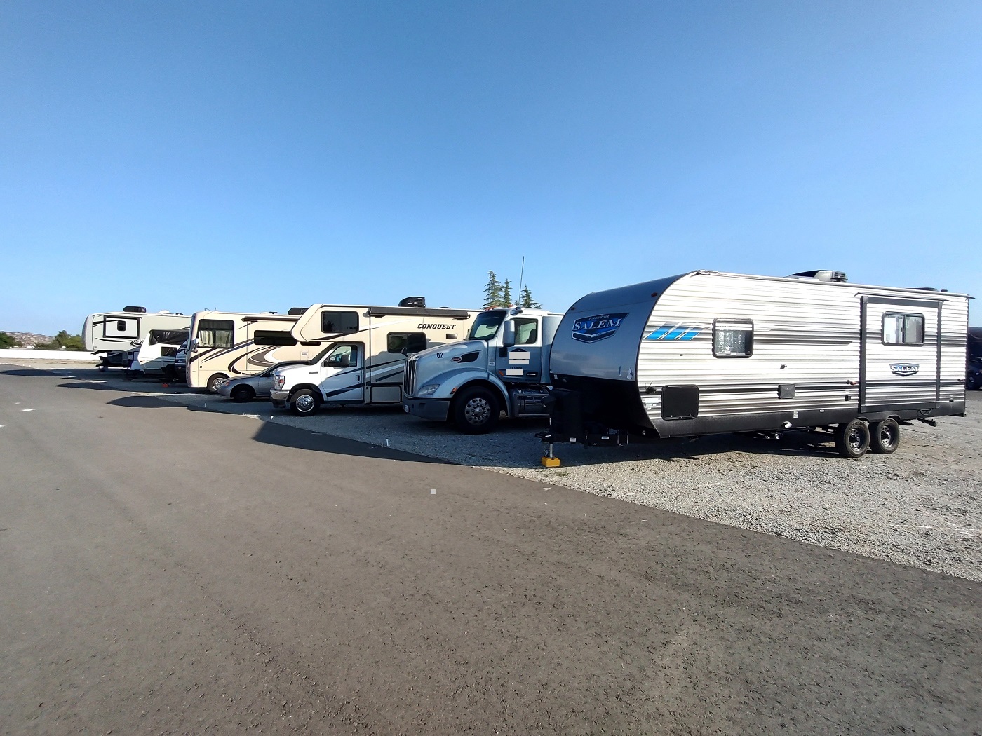 Tractor Trailer Parking / Semi Truck / RV Parking Storage (Menifee ...