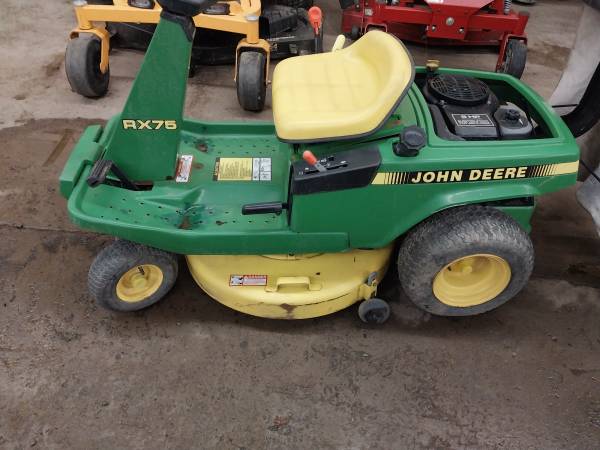 John Deere rx75 riding mower $500 | Garden Items For Sale | Ithaca, NY ...