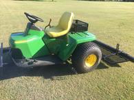 JOHN DEERE 1200A INFIELD RAKE 3 WHEEL DRAG BUNKER FIELD RAKE BASEBALL ...