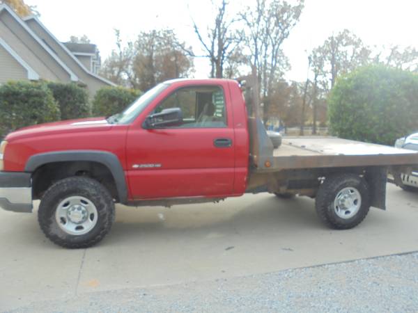 2003 Chevy Silverado 2500HD Reg-Cab Flatbed 5sp 4x4 *(6) 3/4 Tons Av ...