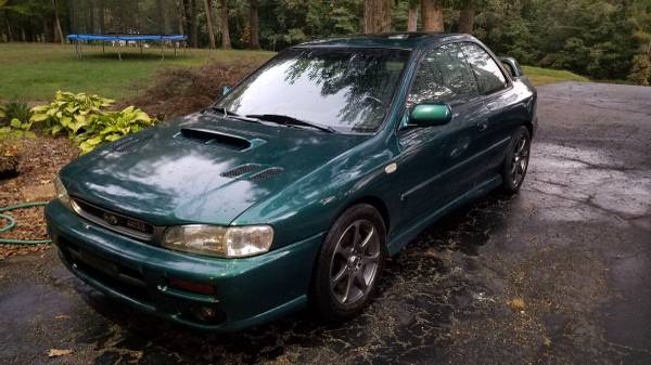 "Unicorn" Acadia green 1998 Subaru Impreza RS - $6,000 (Jackson) | Cars ...