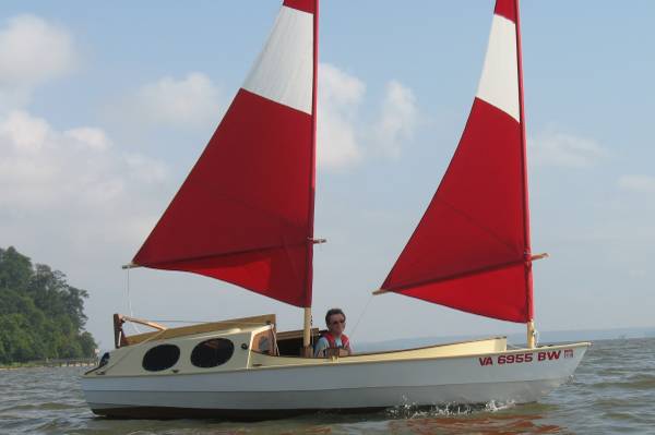 Schooner 18C Sailboat by Shell Boat w/Trailer & Motor $6,175 | Boats ...