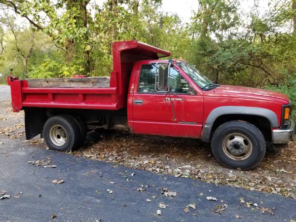 1 ton diesel GMC dump truck with plow - $4950 (Whitewater) | Cars ...