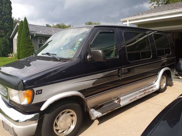 2000 FORD ECONOLINE 150 CONVERSION VAN CAMPER - $1,800 (Janesville ...