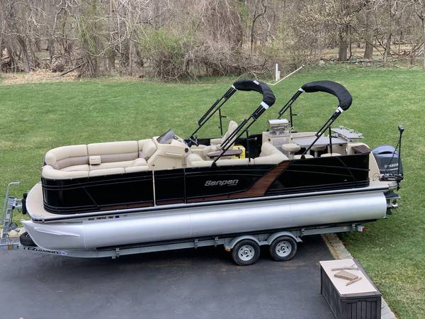 2016 Godfrey Sanpan 2500 Pontoon boat $59,999 | Boats For Sale | Jersey ...