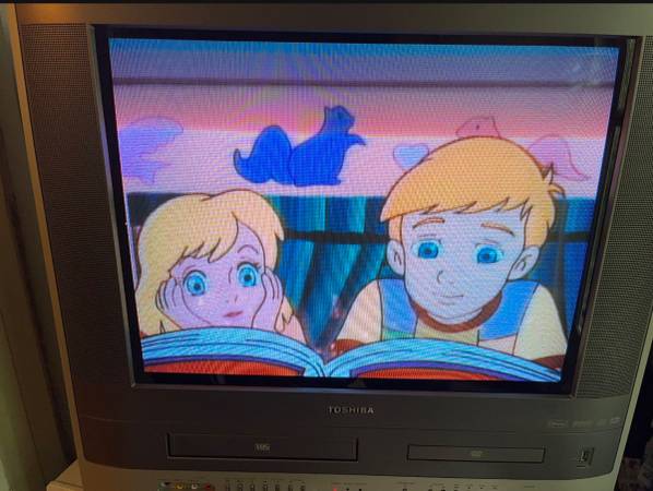 Toshiba CRT MW20F52 20” TV VCR VHS/DVD Player Combo Vintage Retro ...