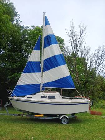 West Wight Potter 19 sailboat $4,500 | Boats For Sale | Jersey Shore ...