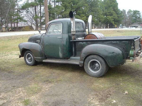 1950 chevy diesel--hot rod-rat rod - $6500 (piggott ar.) | Cars ...