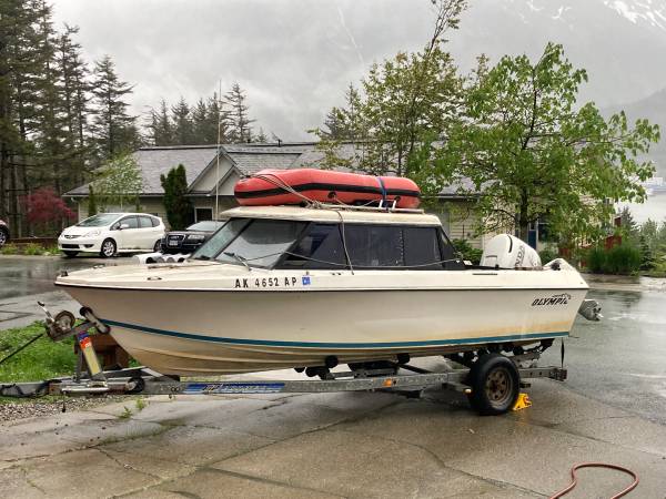 19’ Olympic Alaskan bulkhead $4,500 | Boats For Sale | Juneau, AK | Shoppok