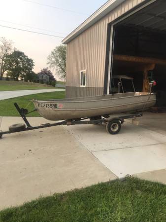 12 Meyer Boat & Pamco trailer $450 | Boats For Sale | Jackson, MI | Shoppok