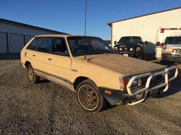 1981 Subaru GL wagon - $1000 | Cars & Trucks For Sale | Kalispell, MT ...