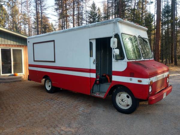 1990 Chevy Grumman step van, box truck, 3.9L Cummins diesel 4 cylinder ...