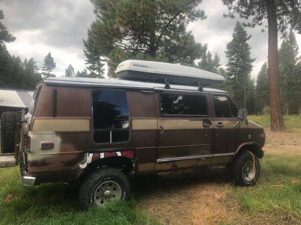 78 Chevy 4X4 Van 1 ton - $3200 (Condon) | Cars & Trucks For Sale ...