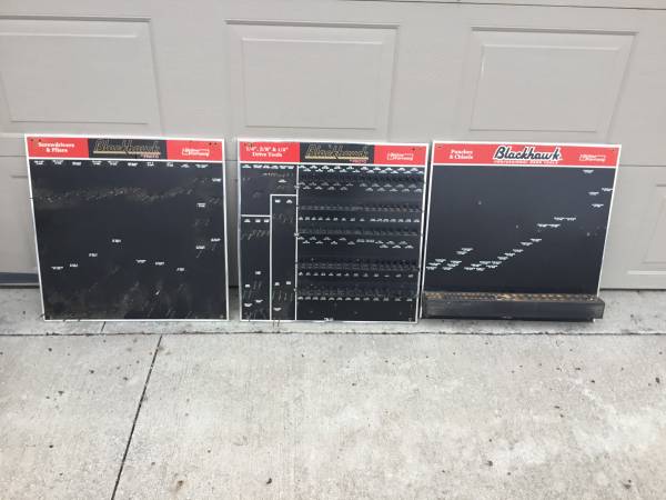 3 Blackhawk Proto Tool Hardware Store Wall Displays $60 | Tools For ...