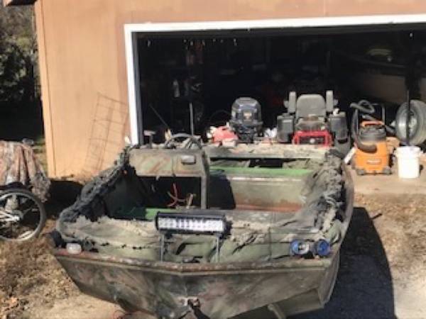 Lowe Big Jon 1700 Duck Boat, 30 HP Ready to Hunt $2,700 | Boats For ...