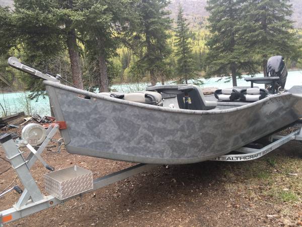 StealthCraft Power Drifter Drift boat $19,500 | Boats For Sale | Kenai ...