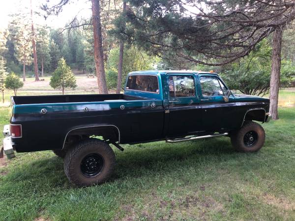 1985 Chevy K30 4X4 Crew Cab - $5000 | Cars & Trucks For Sale | Klamath ...