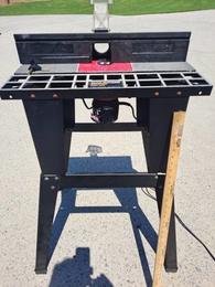 Craftsman industrial Router table with leg set and extensions $60 ...