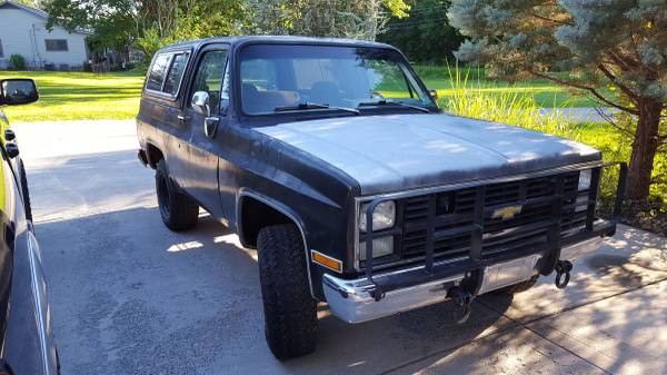 1986 K5 Blazer Military M1009 CUCV Diesel 4x4 - $3800 (Maryville ...