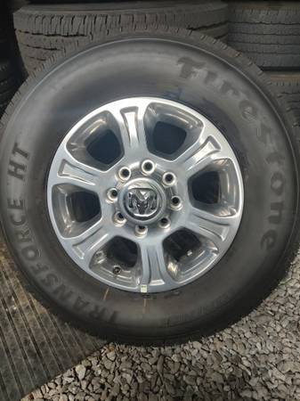 New Dodge Ram 2500 8 lug wheels with Firestone tires $1,850 ...