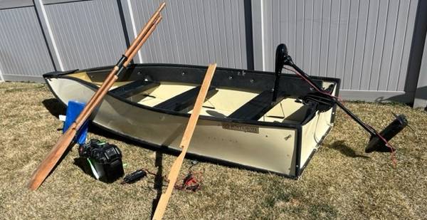 12 Genesis IV Porta-Bote & Motor $1,050 | Boats For Sale | Kennewick ...