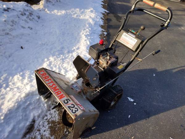 Craftsman two-stage snowblower $180 | Garden Items For Sale | La Crosse ...