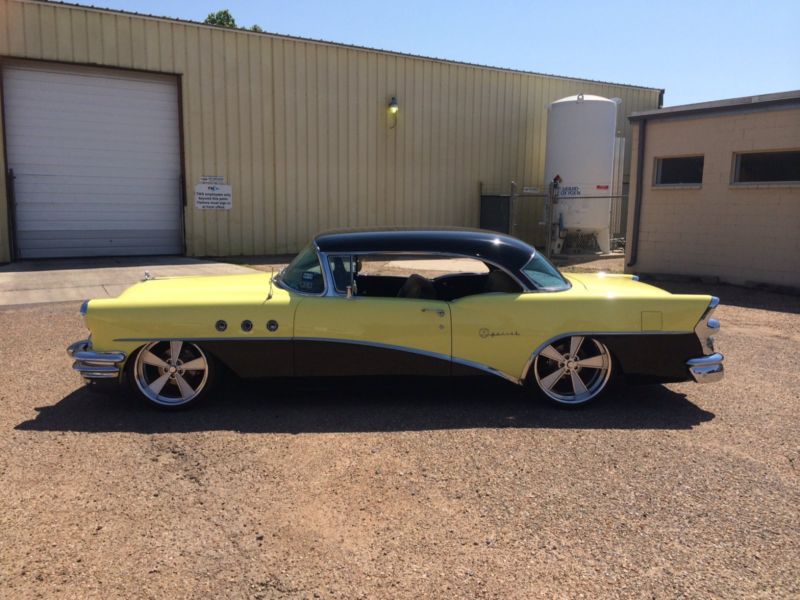 1955 Buick Special accuair air ride chevy bel air bagged rat rod patina ...