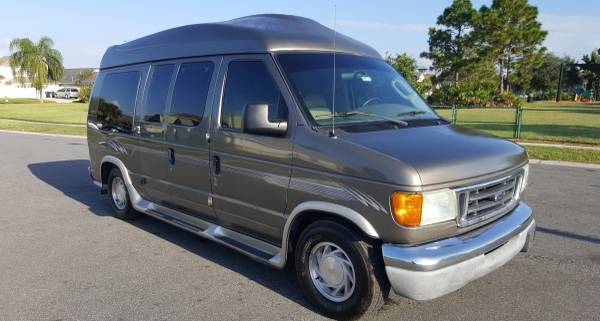 Immaculate 2003 Ford E150 High Top Conversion Van - $3695 (Orlando ...