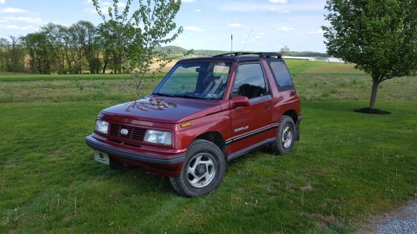 1994 Geo Tracker 4x4 LSi 4WD 94 Suzuki Sidekick Hardtop Hard Top ...
