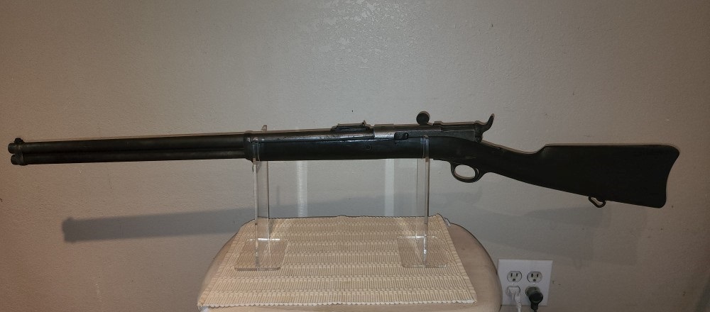 REMINGTON KEENE BOLT ACTION MAGAZINE FEED RIFLE 45-70 NO FFL USED ...